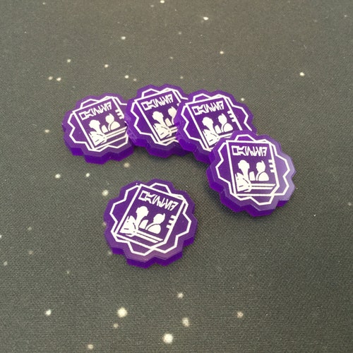 Imperial Assault Compatible Acrylic Rubble Tokens - Etsy
