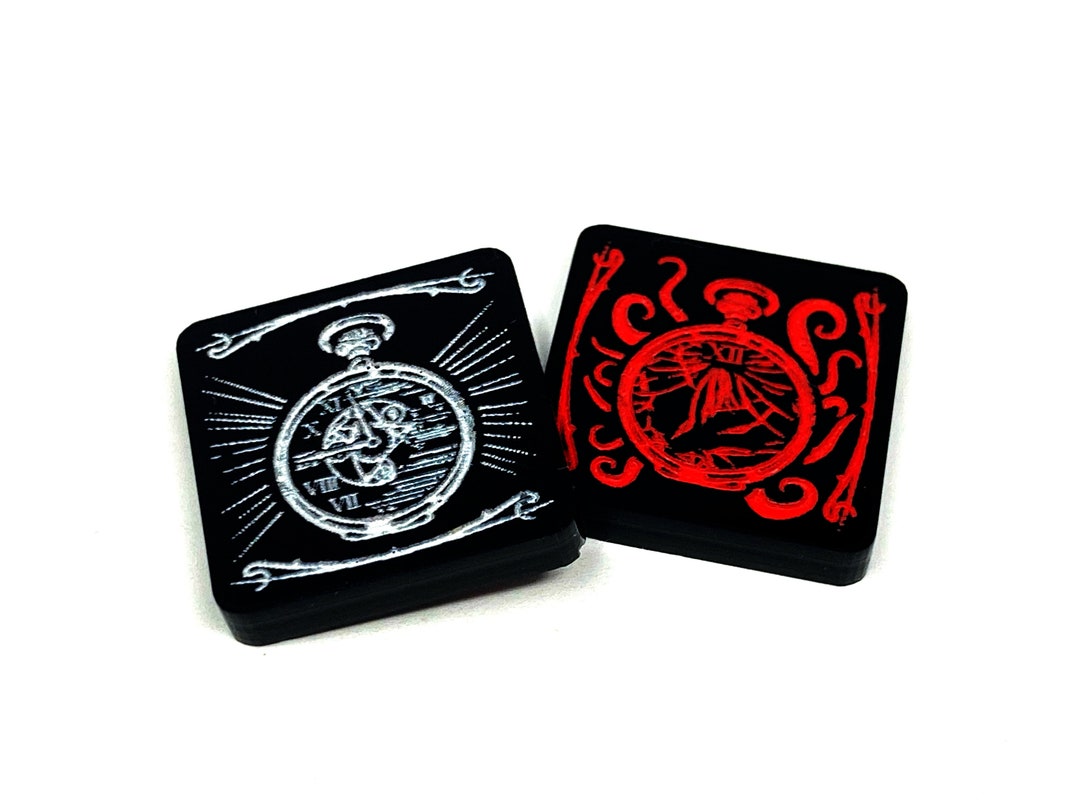 2 X Ready/exhausted Tokens for Arkham Horror LCG (double Sided) - Etsy