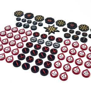 Warcry- Warhammer AOS - Two Player Token Set - Etsy