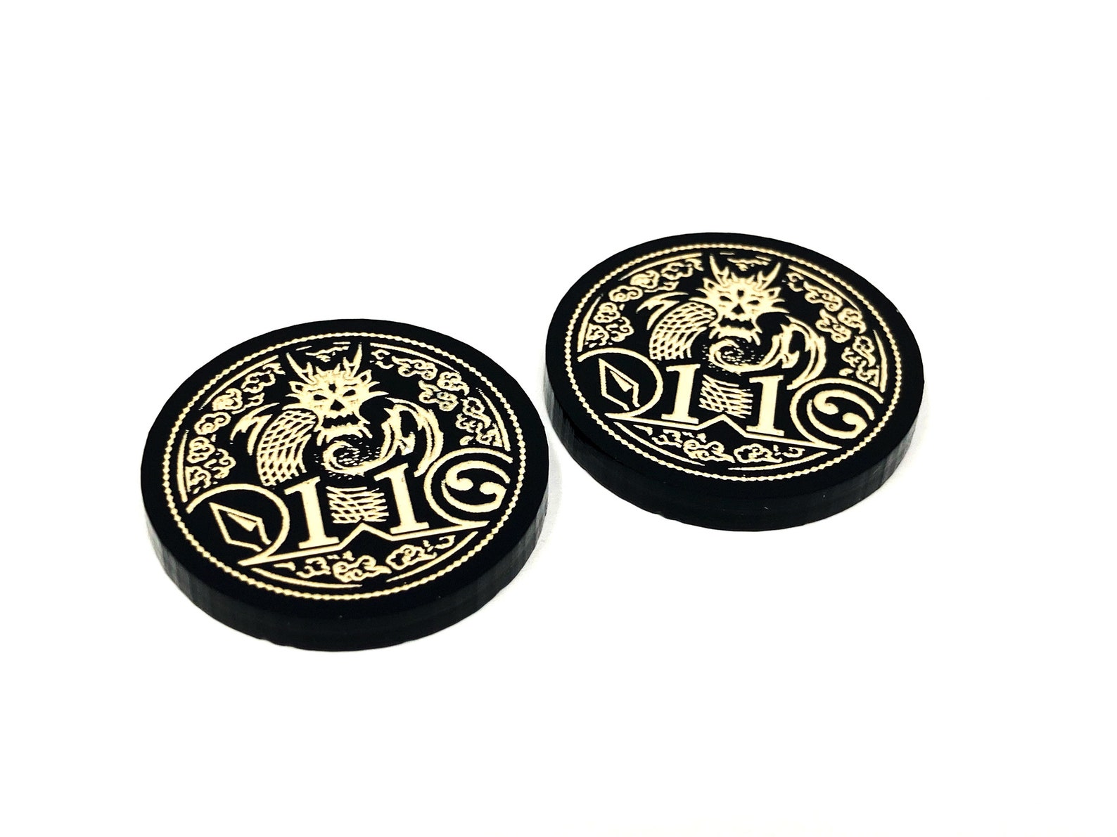 2 X Ash Tokens (double Sided) for Flesh and Blood TCG - Etsy