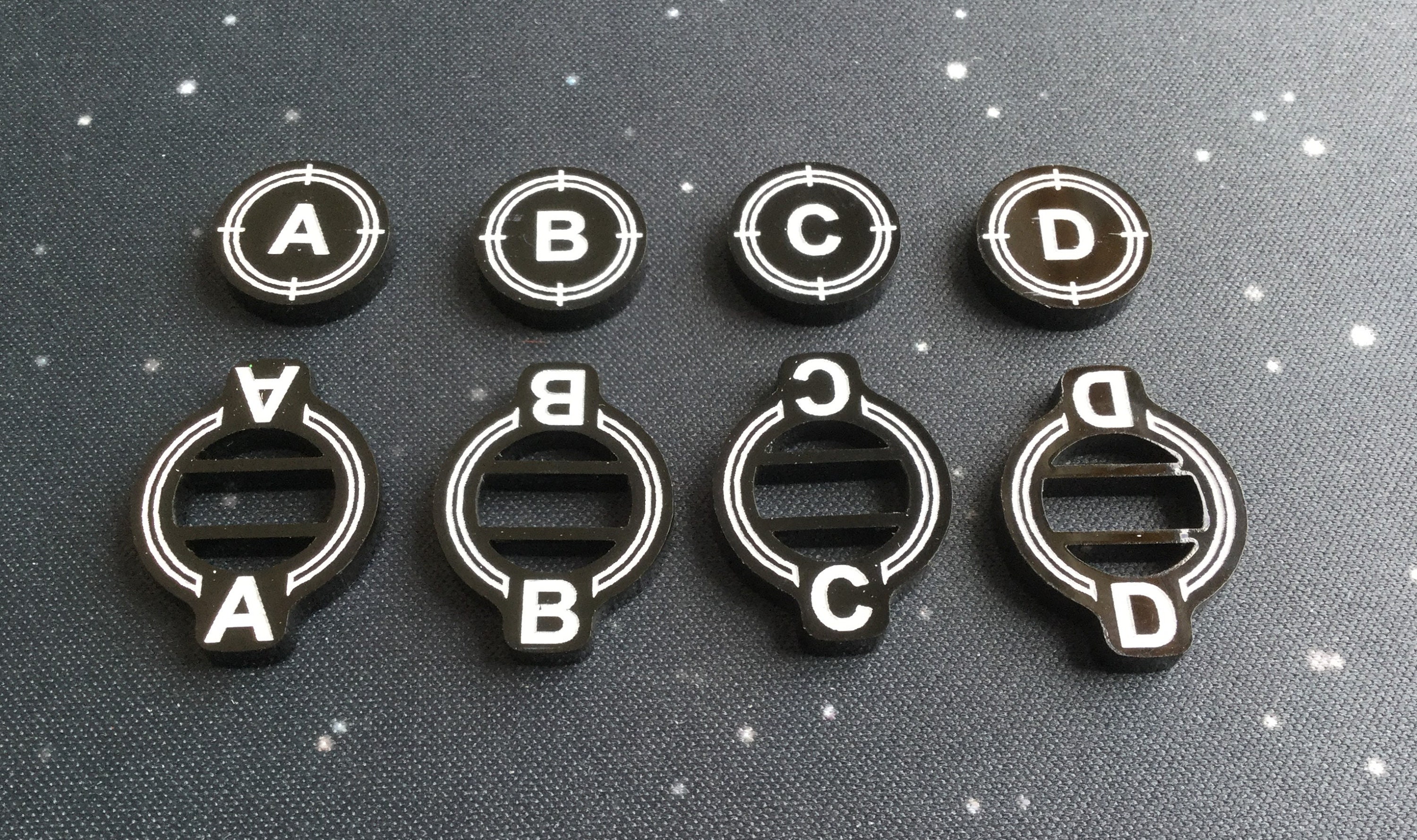 X-wing 2.0 compatible acrylic Arc/ID tokens | Etsy