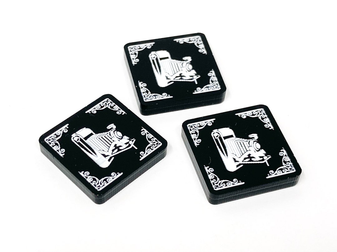 3 X Hawkeye Folding Camera Tokens (double Sided) for Arkham Horror LCG ...
