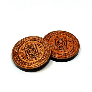 2 X Copper Coin Tokens (double Sided) for Flesh and Blood TCG - Etsy