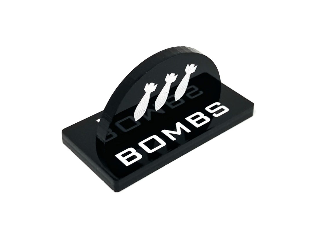 1 X Bomb Dropper Template - Star Wars X-wing Compatible - Etsy