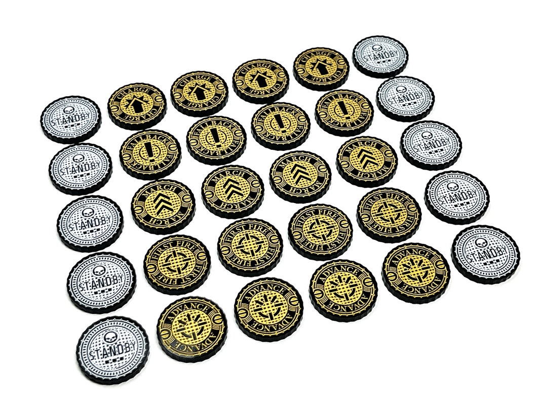 Legions Imperialis Order Token Set - Etsy