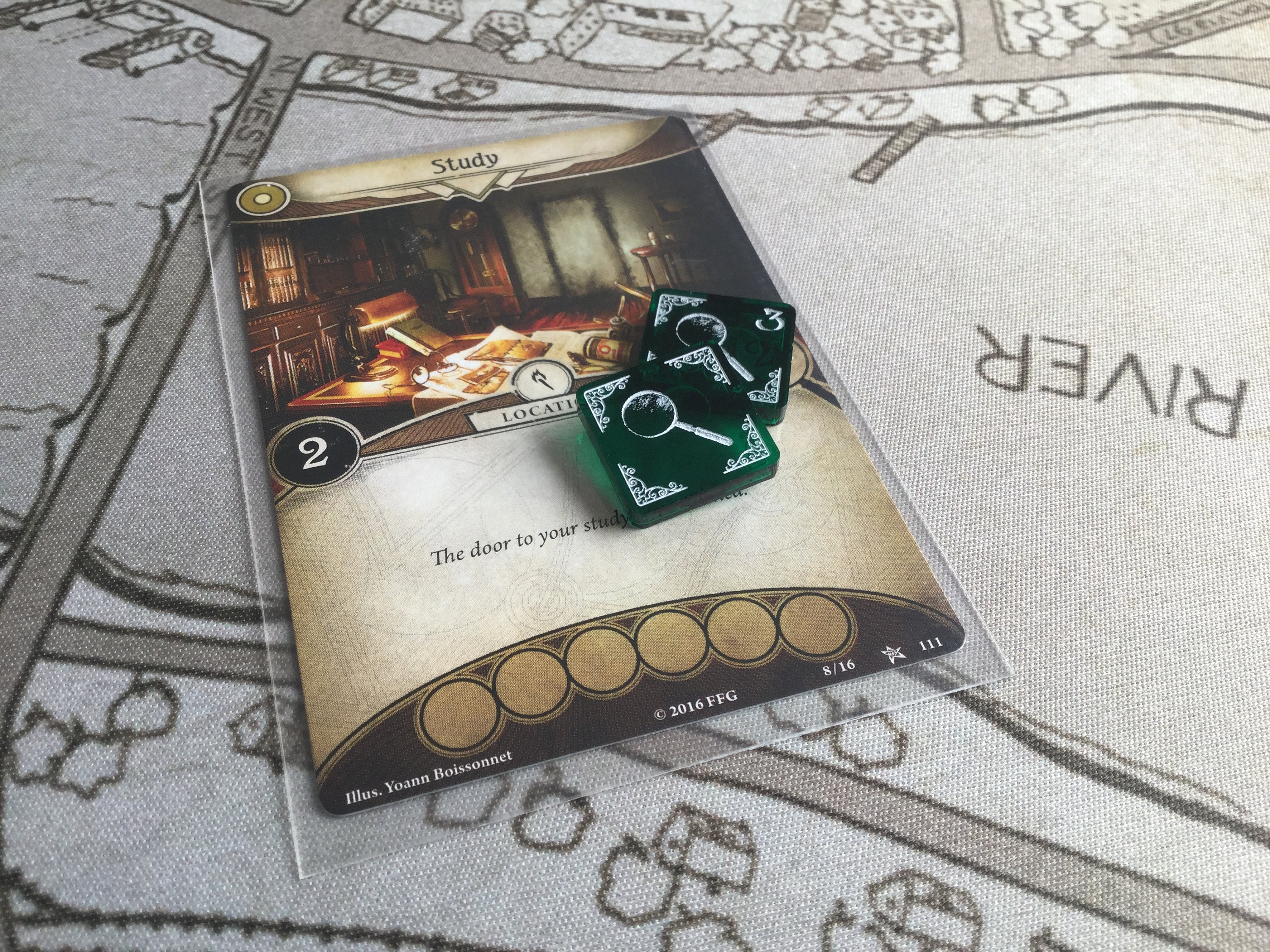 5 x Clue Tokens double sided for Arkham Horror LCG | Etsy