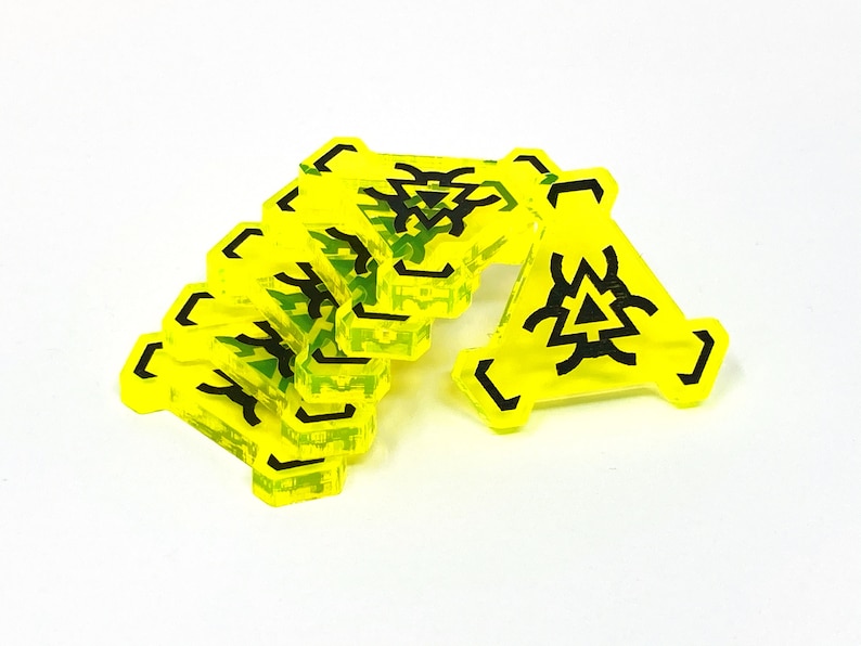 SW Legion Compatible, Acrylic Poison Tokens - Etsy
