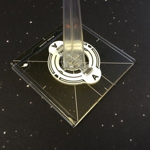 X-wing 2.0 Compatible, Acrylic Epic Base Compatible Arc/id Tokens - Etsy