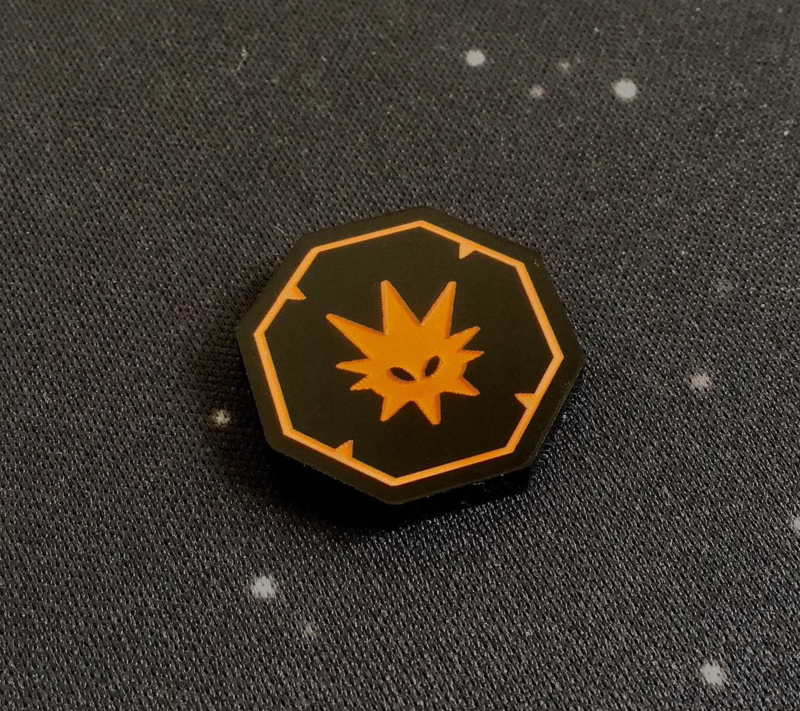 Keyforge - Ward and Enrage Tokens - Black - Etsy