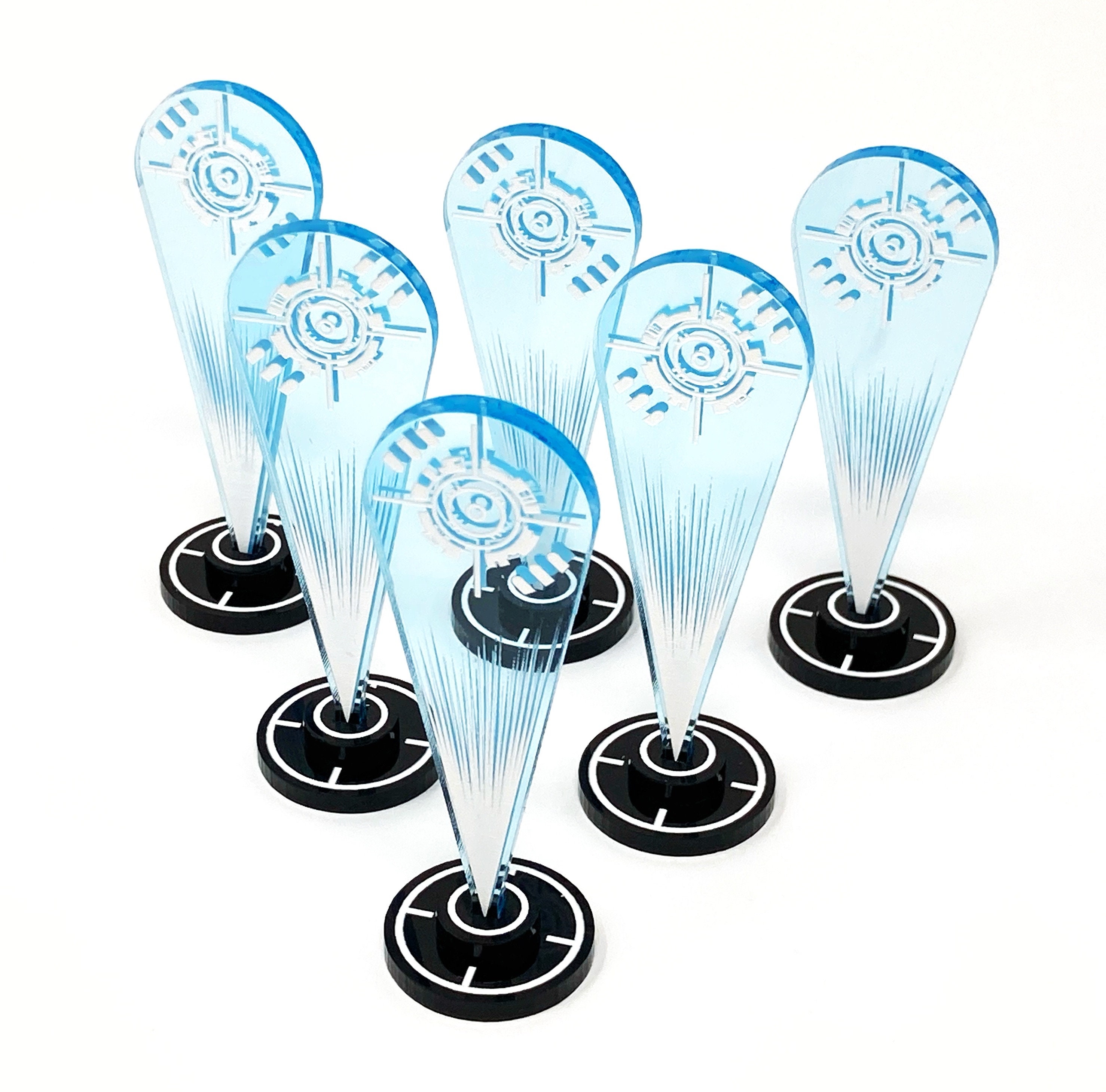 6 X Holographic Objective Tokens (double Sided) for SW Legion - Etsy ...