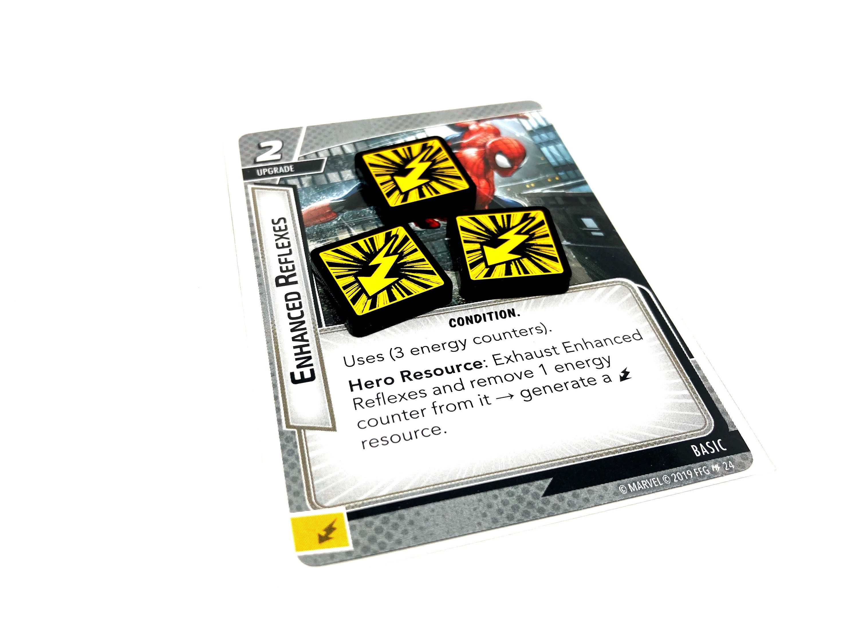 3 X Energy Resource Tokens for Marvel Champions LCG Double | Etsy