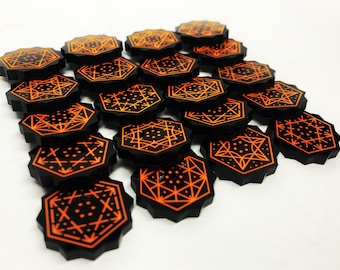 Imperial Assault Compatible Acrylic Rubble Tokens - Etsy
