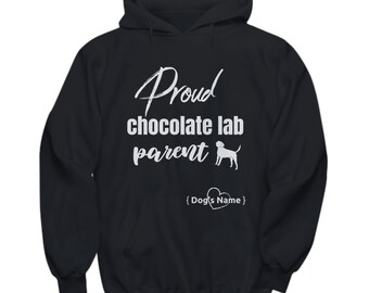 Chocolate Lab Hoodie - Etsy