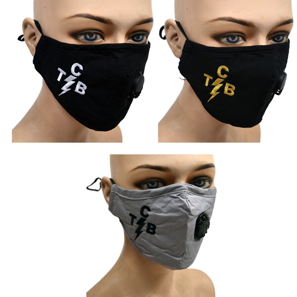 Embroidered Face Mask - Etsy