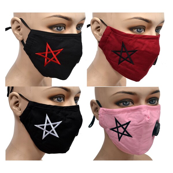 Goth Face Mask - Etsy