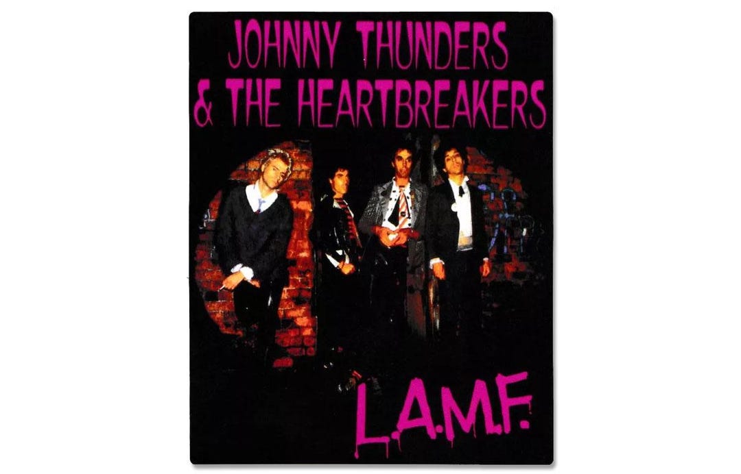 Johnny Thunders & the Heartbreakers Vinyl Sticker - L.A.M.F. - Punk ...