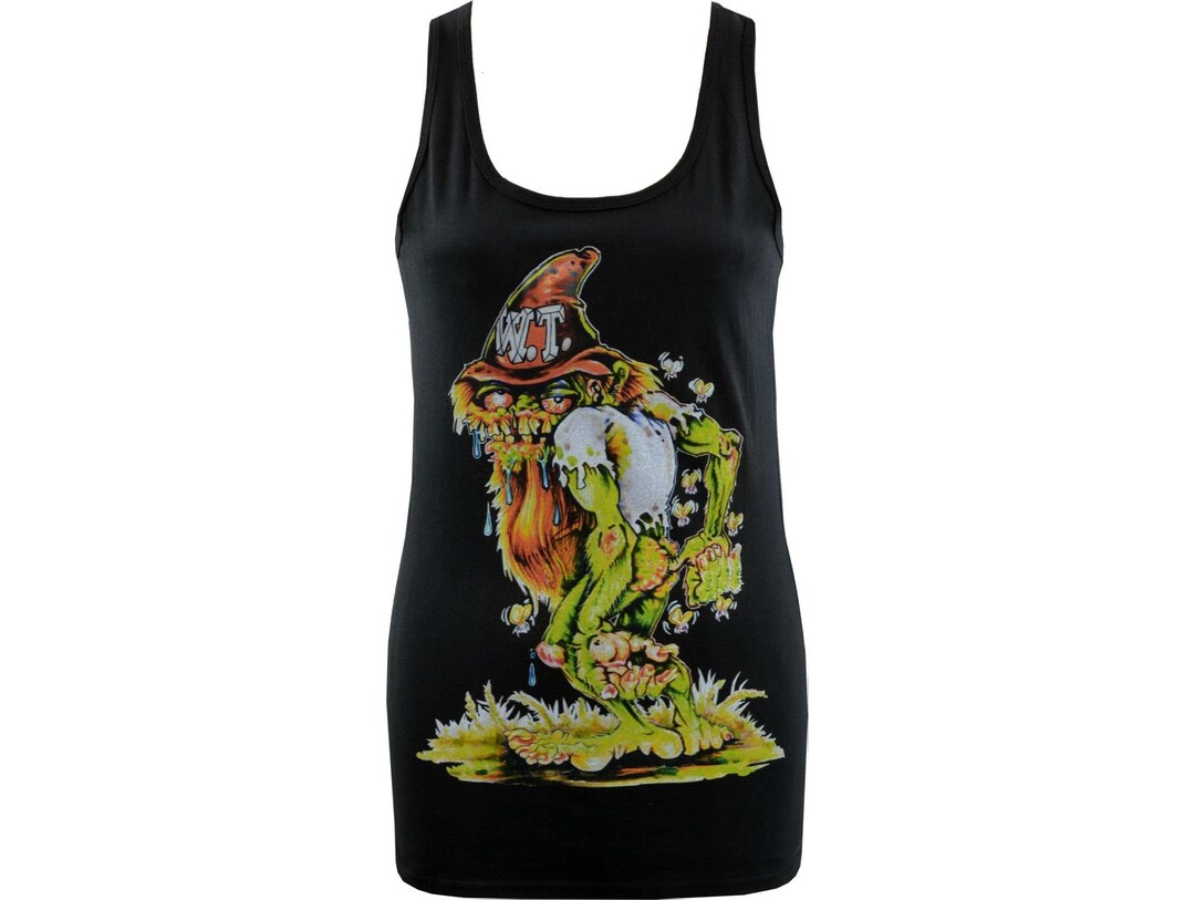 Women's HILLBILLY Tank Top Butt GROSS Art HORROR Johnny Ace - Etsy
