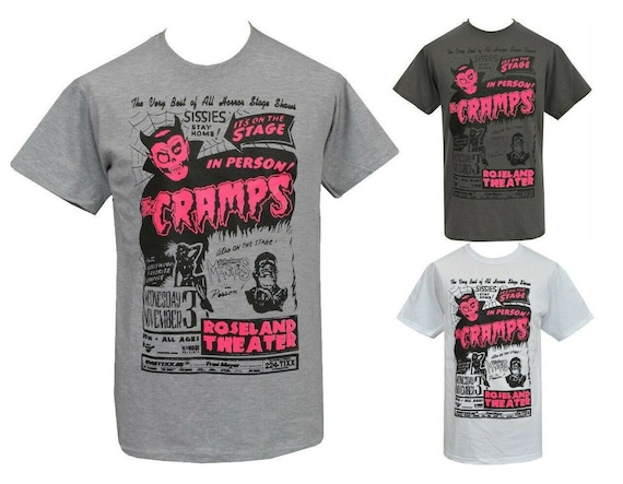 ザ・クランプス メンズ サイコビリー Tシャツ ローズランド ザ・クランプス メンズ サイコビリー Tシャツ ローズランド