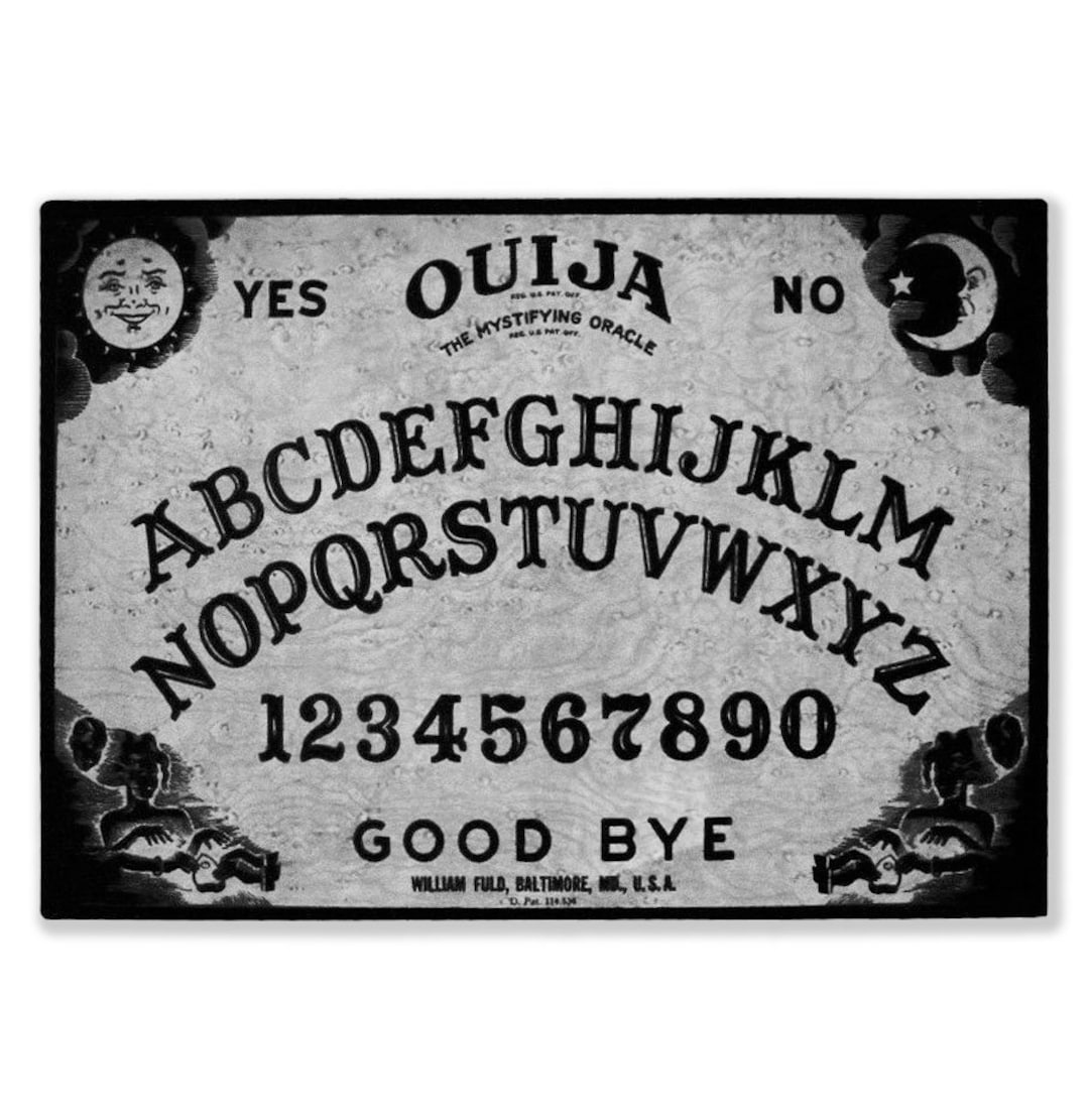 Ouija Board Vinyl Sticker Witchcraft Gothic Occult Demonic Horror ...