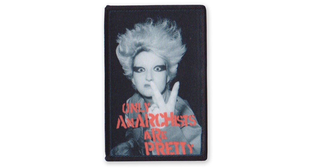 Only Anarchists Are Pretty Punk Sew-on Patch 1977 Punk Rockers - Etsy