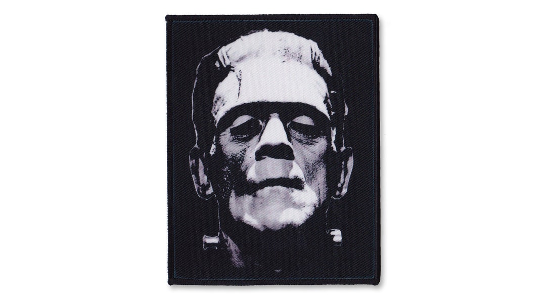 Frankenstein's Monster Sew-on Patch Classic Cult B-movie Horror ...