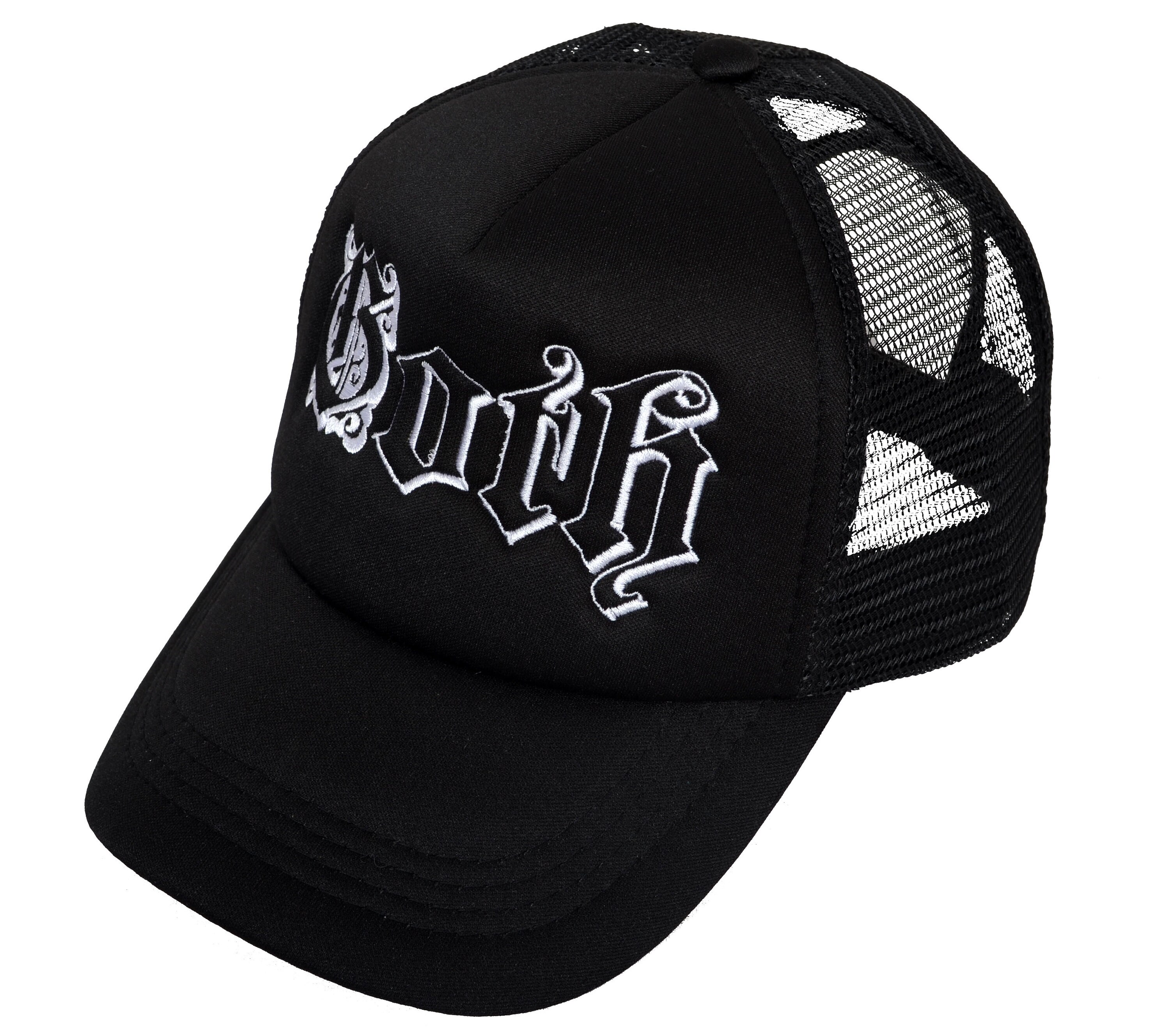 Goth Gothic Cap Trucker Cap 90's Grunge Old English - Etsy