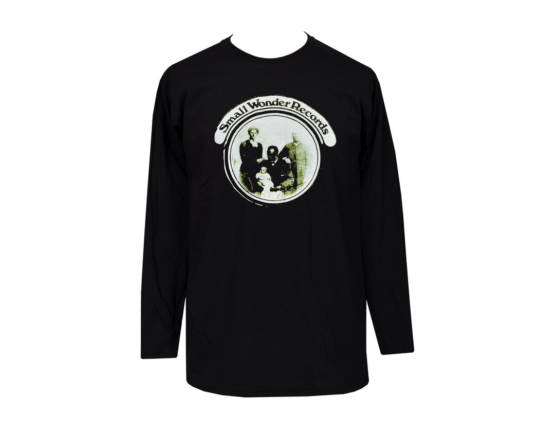 Small Wonder Records Mens manga larga T Post Punk Record Label - Etsy ...