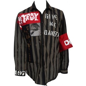 Punk Seditionaries Shirt 1977 Destroy Patch British Chaos Armband Small ...