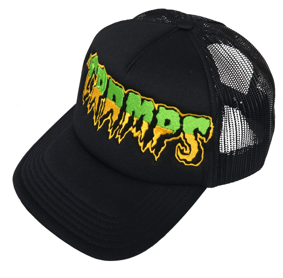The Cramps Trucker Cap Psychobilly Garage Punk Punk Hat Embroidered Lux ...