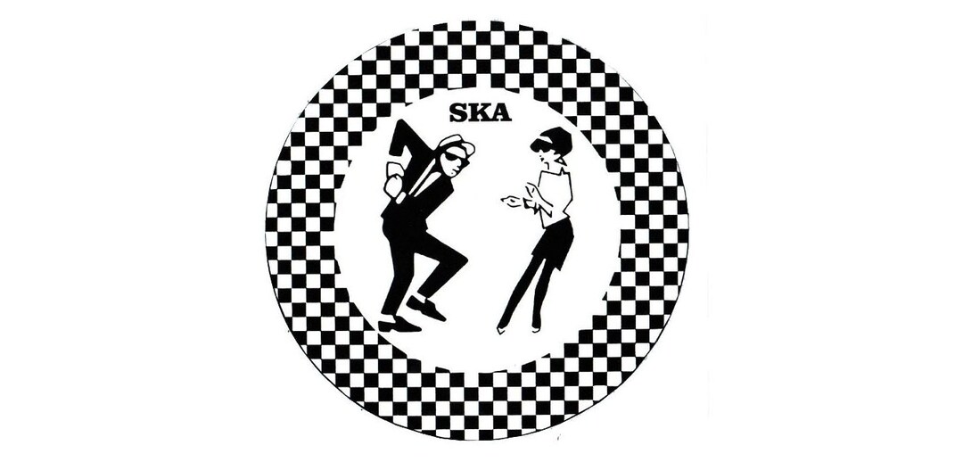 Ska Vinyl Sticker 60s Scooter Two Tone Reggae Dub Checker - Etsy