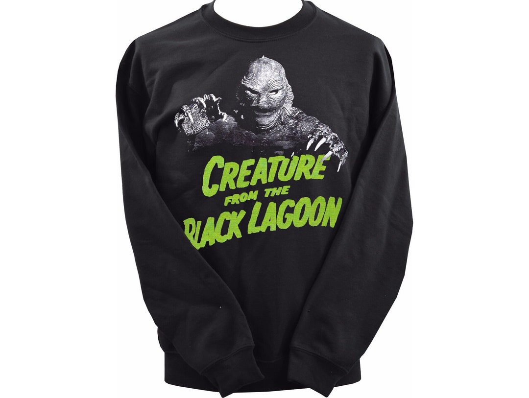 Unisex Horror Sweatshirt Creature From the Black Lagoon Monster B-movie ...