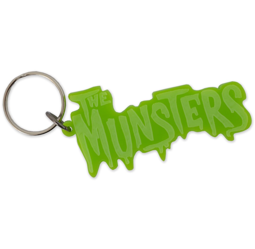 Meet the Munsters Horror Key Chain Ring Gothic Halloween Horror - Etsy