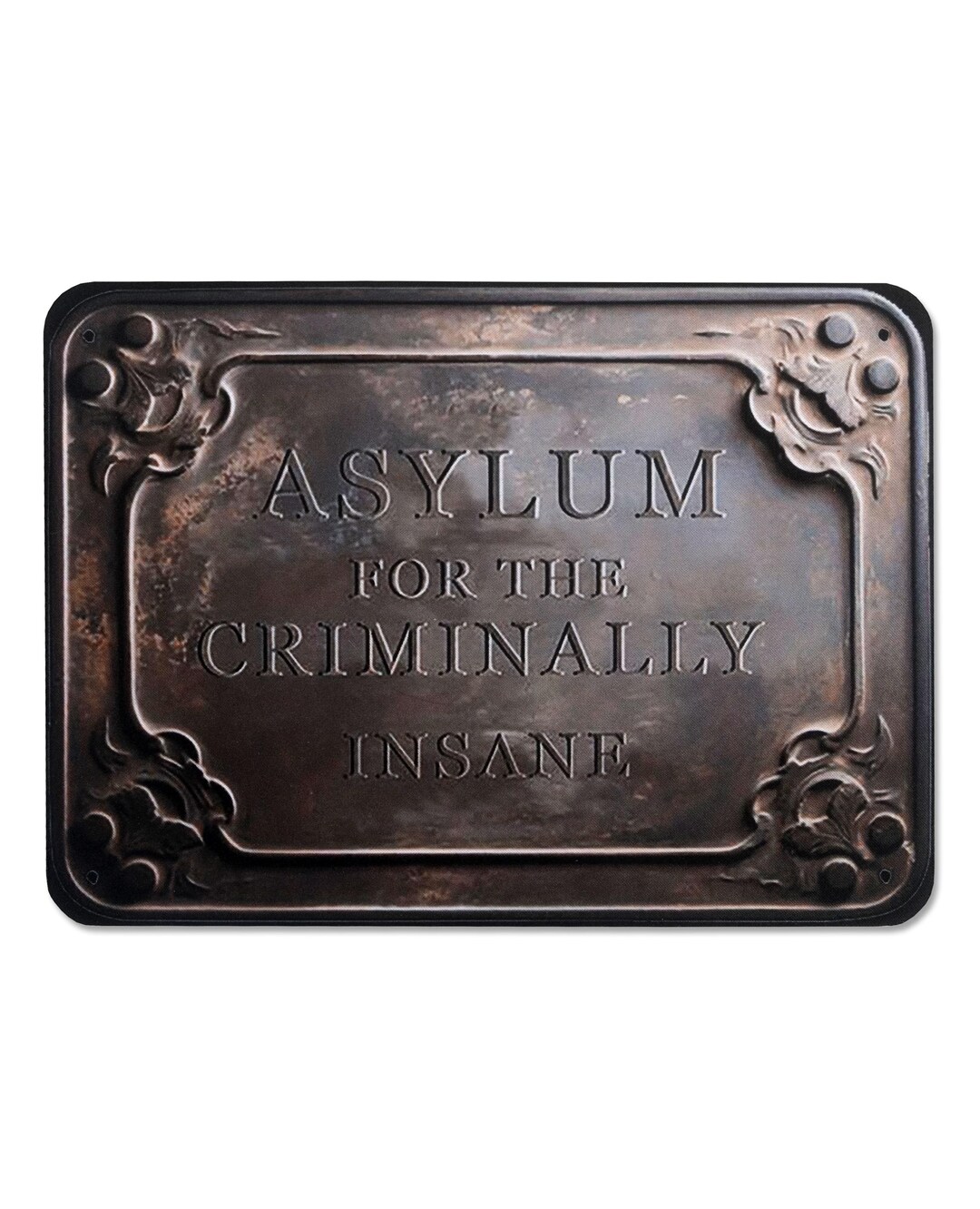 Asylum for the Criminally Insane Mouse Pad Mat Computer Laptop Gothic ...