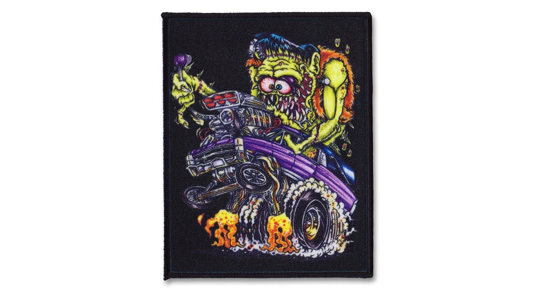 Franken' Hearse Sew-on Patch Frankenstein's Monster Hotrod Lowbrow Ratrod - Etsy