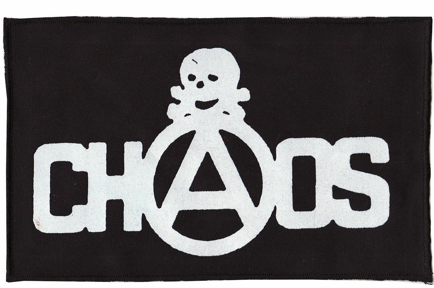 Seditionaries Chaos Patch Punk Rock Overlocked Patch | Etsy