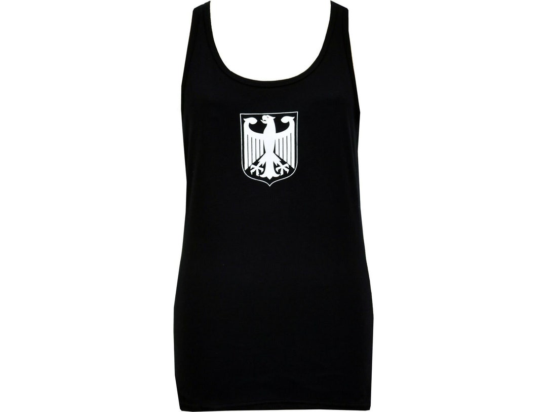 Womens Bundeswehr Tank Top German Military Army Eagle Patch Vintage - Etsy