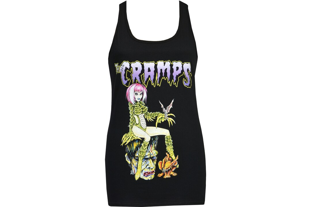 The Cramps Womens Psychobilly Tank Top Creature Monster Horror - Etsy