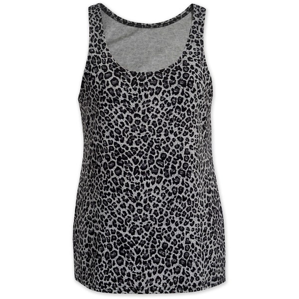 Grey Leopard Print Tops - Etsy