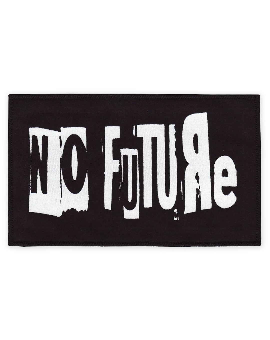 No Future Black Cotton Punk Patch Punk Rockers UK London 1977 - Etsy