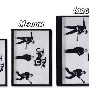 The Jam Sew-on Patch Mod Revival Scooter Target Scooter Two Tone London ...