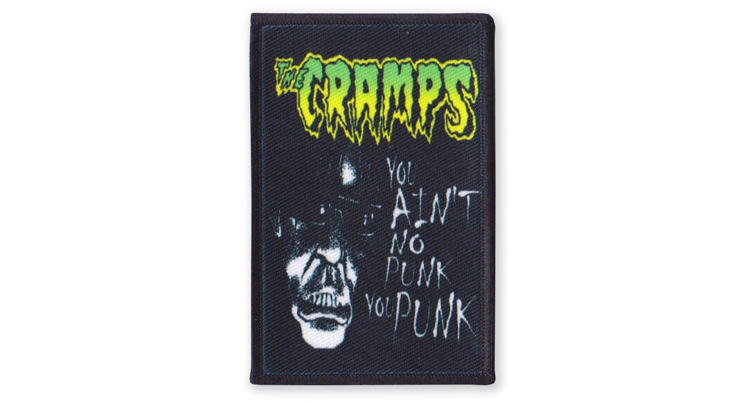 The Cramps Psychobilly Sew-on Patch You Ain't No Punk Lux Interior - Etsy