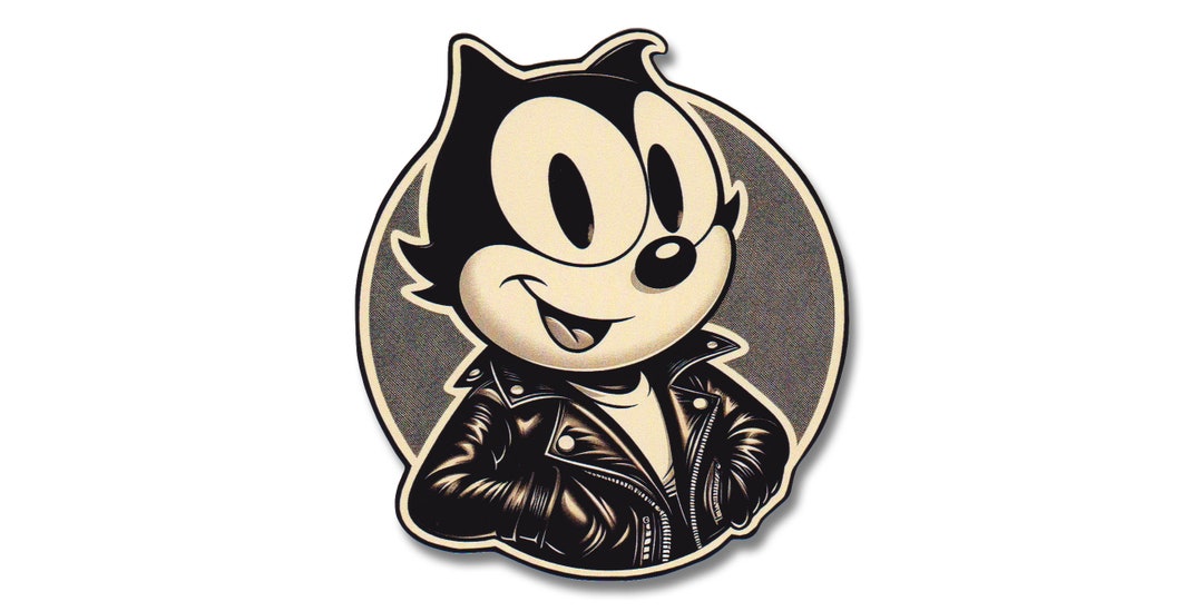 Felix the Cat Vinyl Sticker Decal Vintage Cartoon Cute Kitsch Retro - Etsy
