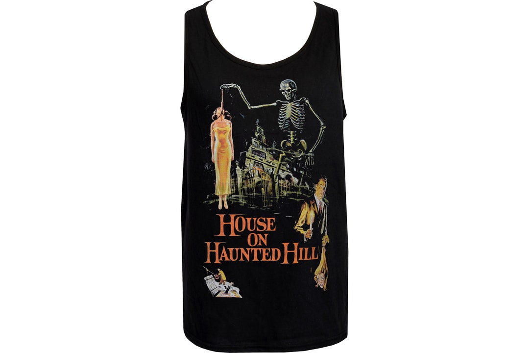 Men's Horror Tank Top House on the Haunted Hill Vincent Price B-movie ...
