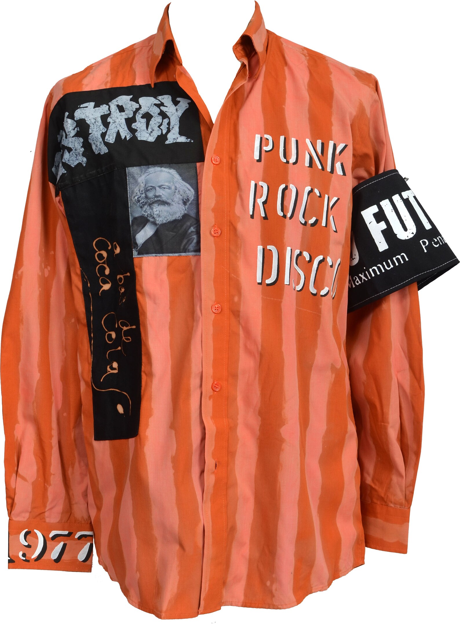 Seditionaries Shirt Punk Destroy Chaos Armband 1977 Medium - Etsy