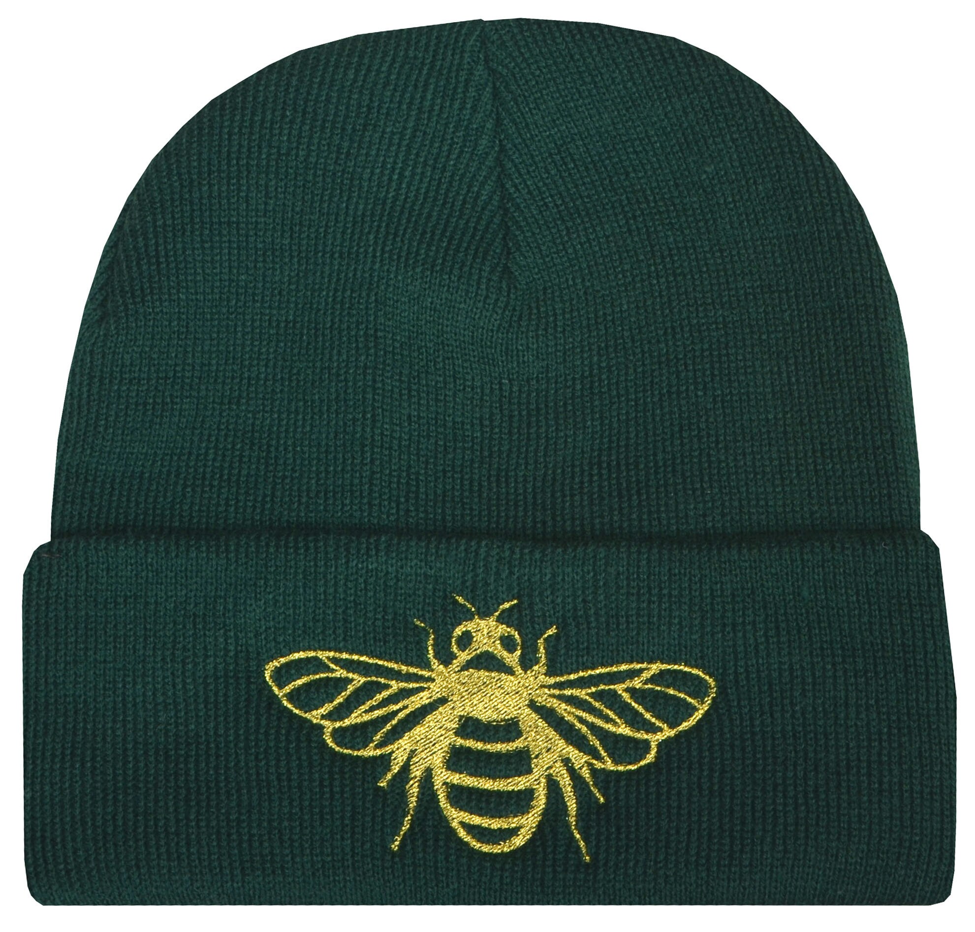 Honey Bee Beanie Hat Embroidered Nature Bugs Botanical Bumble | Etsy