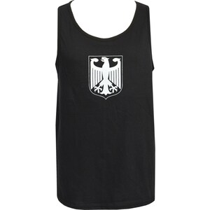 Men's Bundeswehr Tank Top German Military Army Eagle Patch Vintage Punk ...