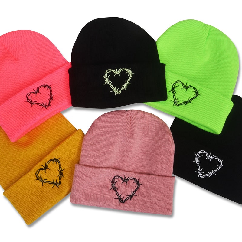 Grunge Beanie - Etsy UK