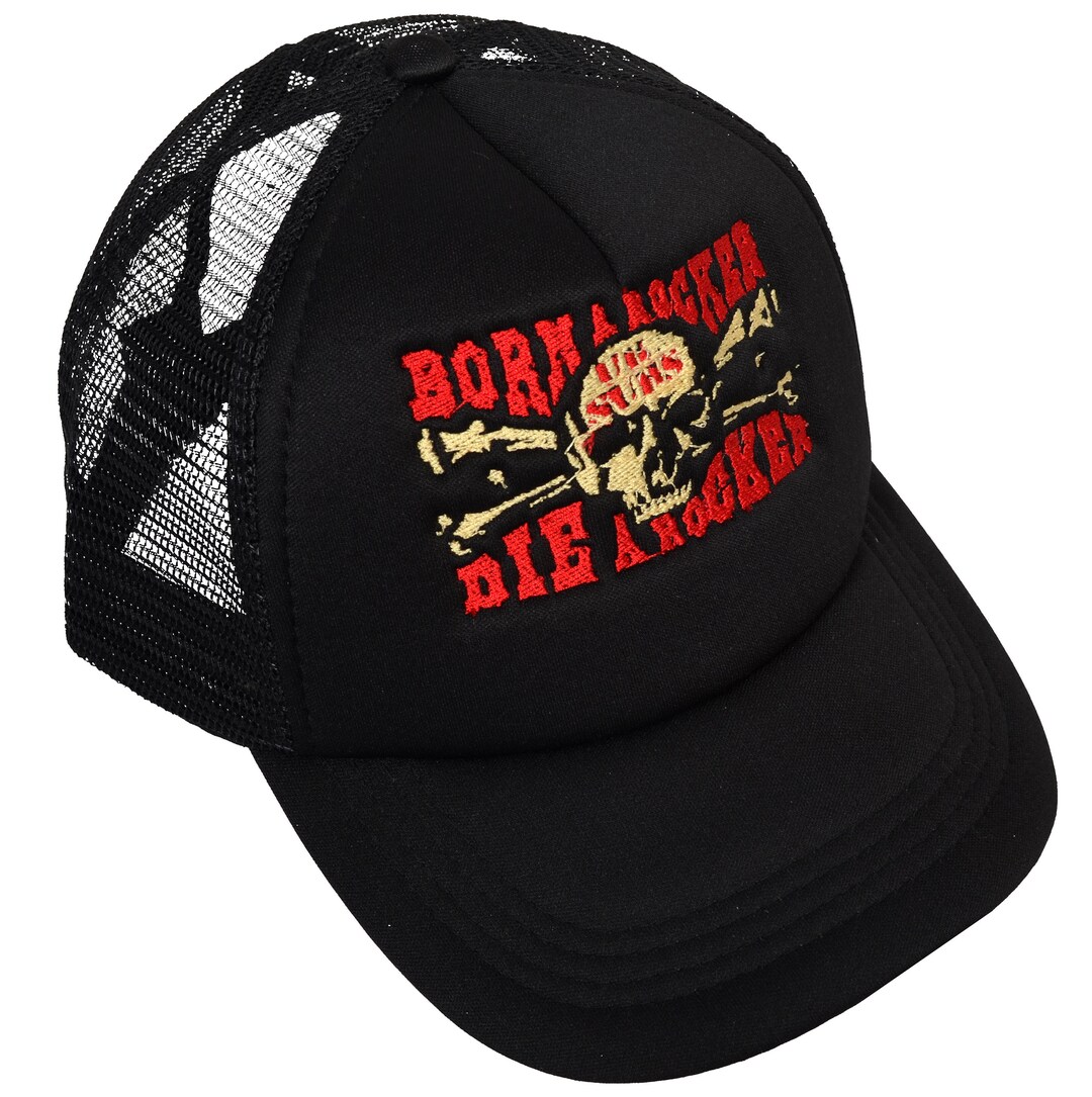 UK Subs Trucker Cap Born a Rocker Original British Punk - Etsy