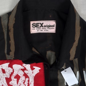 Punk Seditionaries Shirt 1977 Destroy Patch British Chaos Armband Small ...