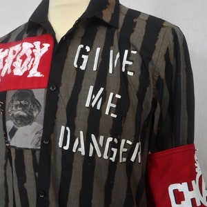 Punk Seditionaries Shirt 1977 Destroy Patch British Chaos Armband Small ...